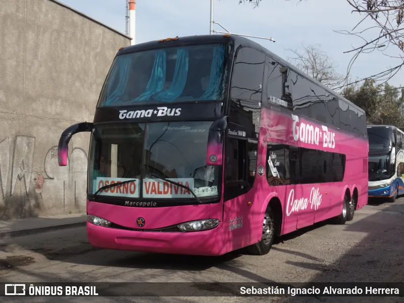 Gama-Bus CFWB77 em Estación Central por Sebastián Ignacio Alvarado ...